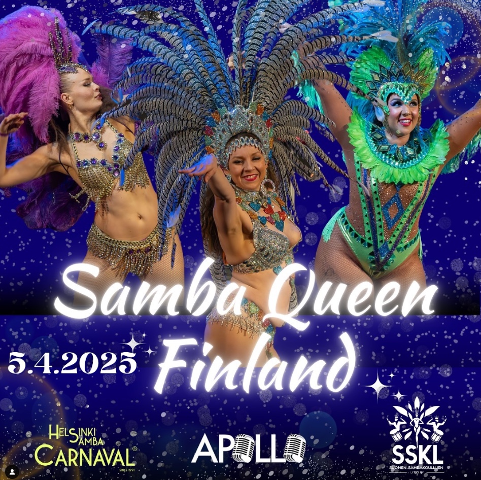 Samba Queen Finland® 2025 -kilpailu 5.4.2025 – Sambaa Suomessa